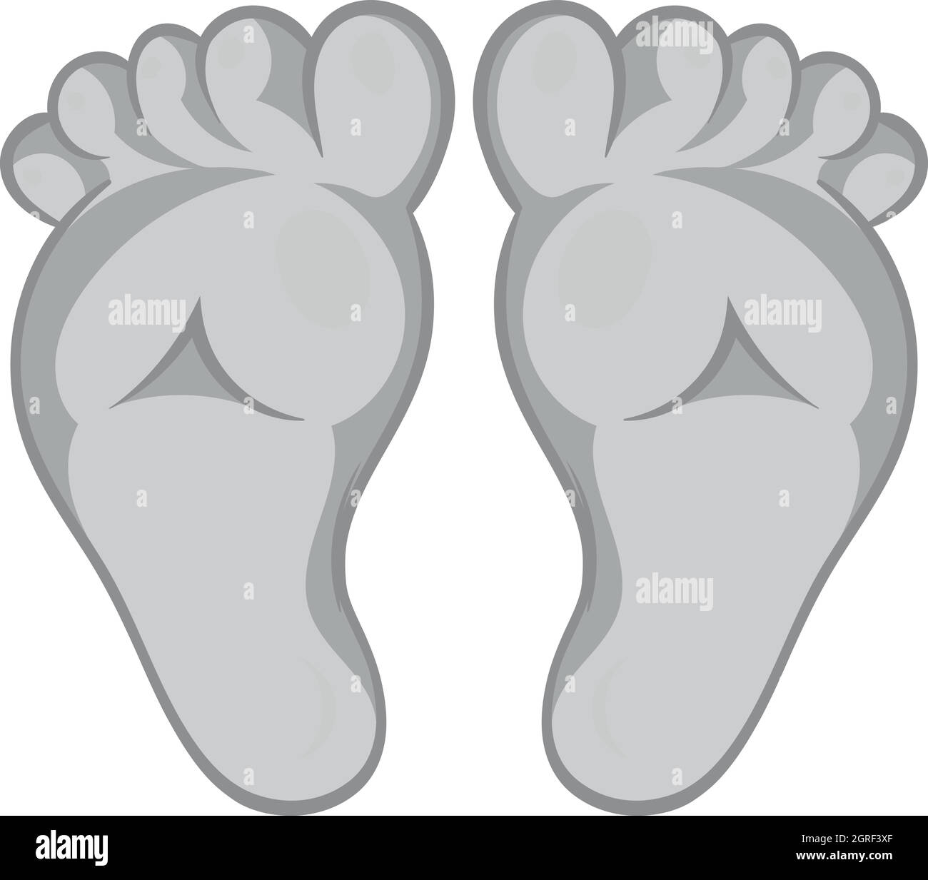 Babys legs icon, black monochrome style Stock Vector Image & Art - Alamy