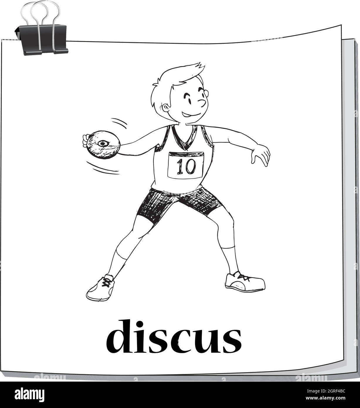 Discus man hi-res stock photography and images - Alamy