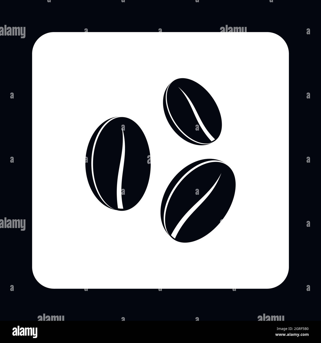 Beans icon Stock Vector Images - Alamy