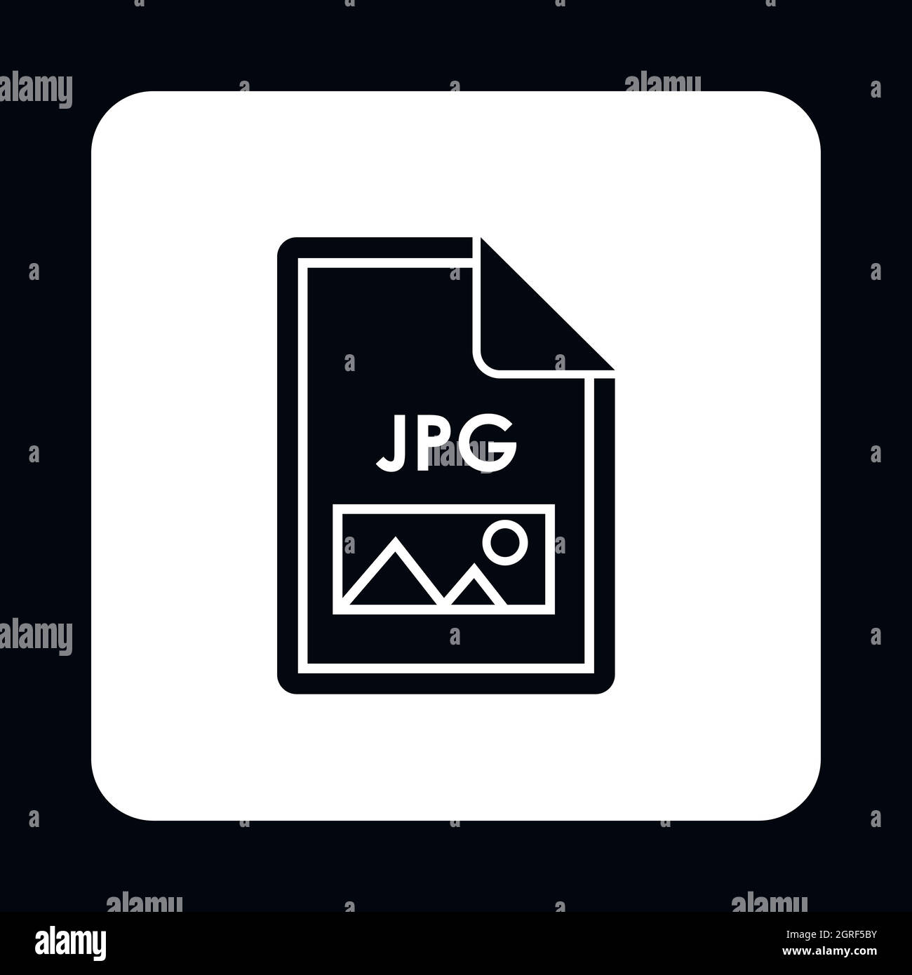 Jpg icon Stock Vector Images - Alamy