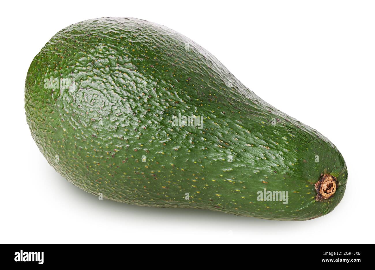 Avocado whole isolated on white background Clipping Path. Full depth of ...
