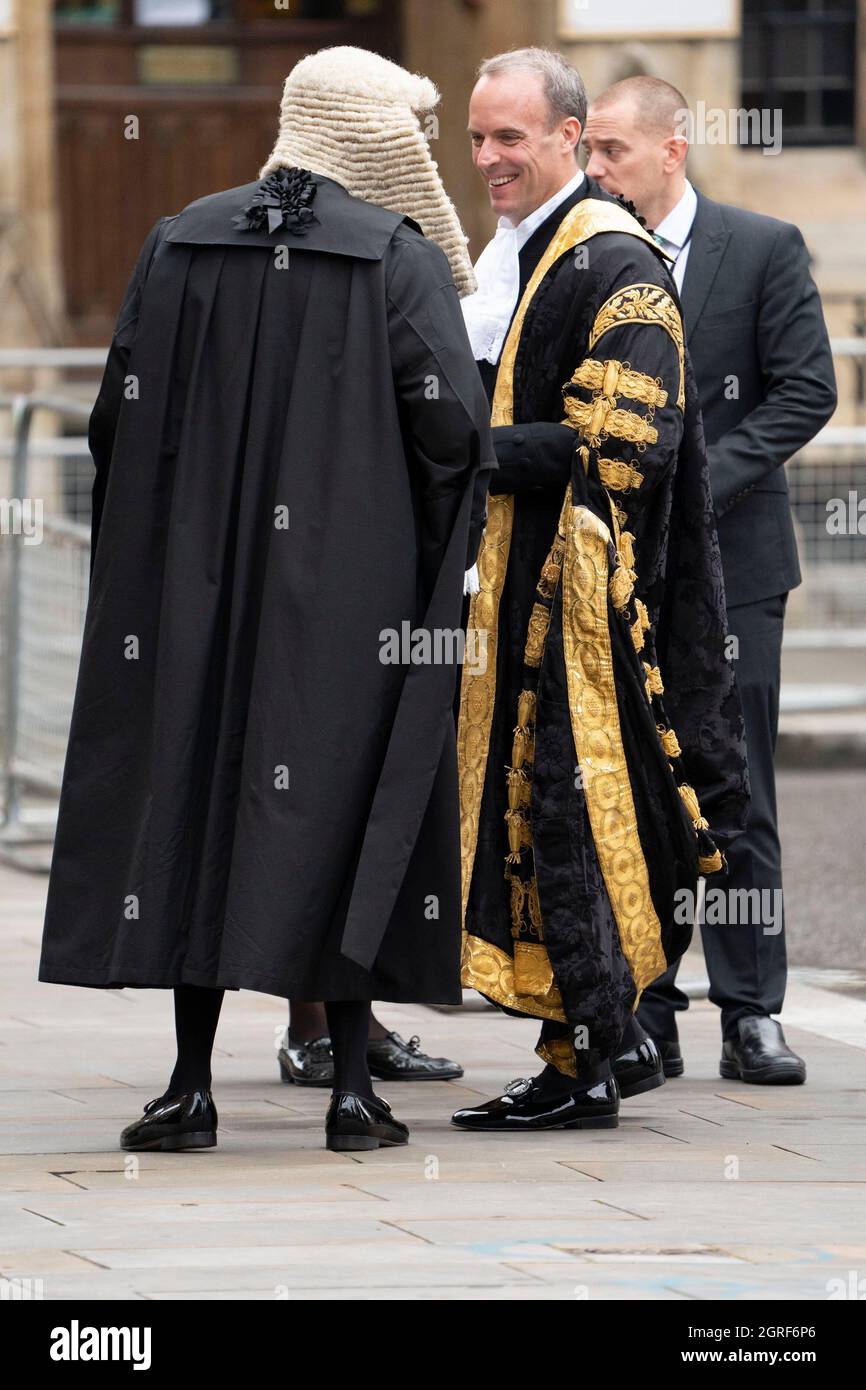 LONDON - OCTOBER 1: The annual Judges Service took place at Westminster ...