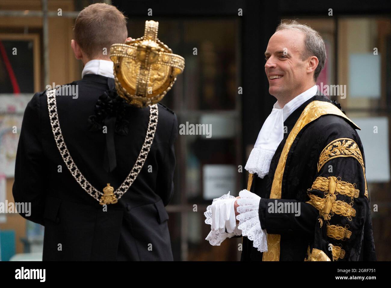 LONDON - OCTOBER 1: The annual Judges Service took place at Westminster ...