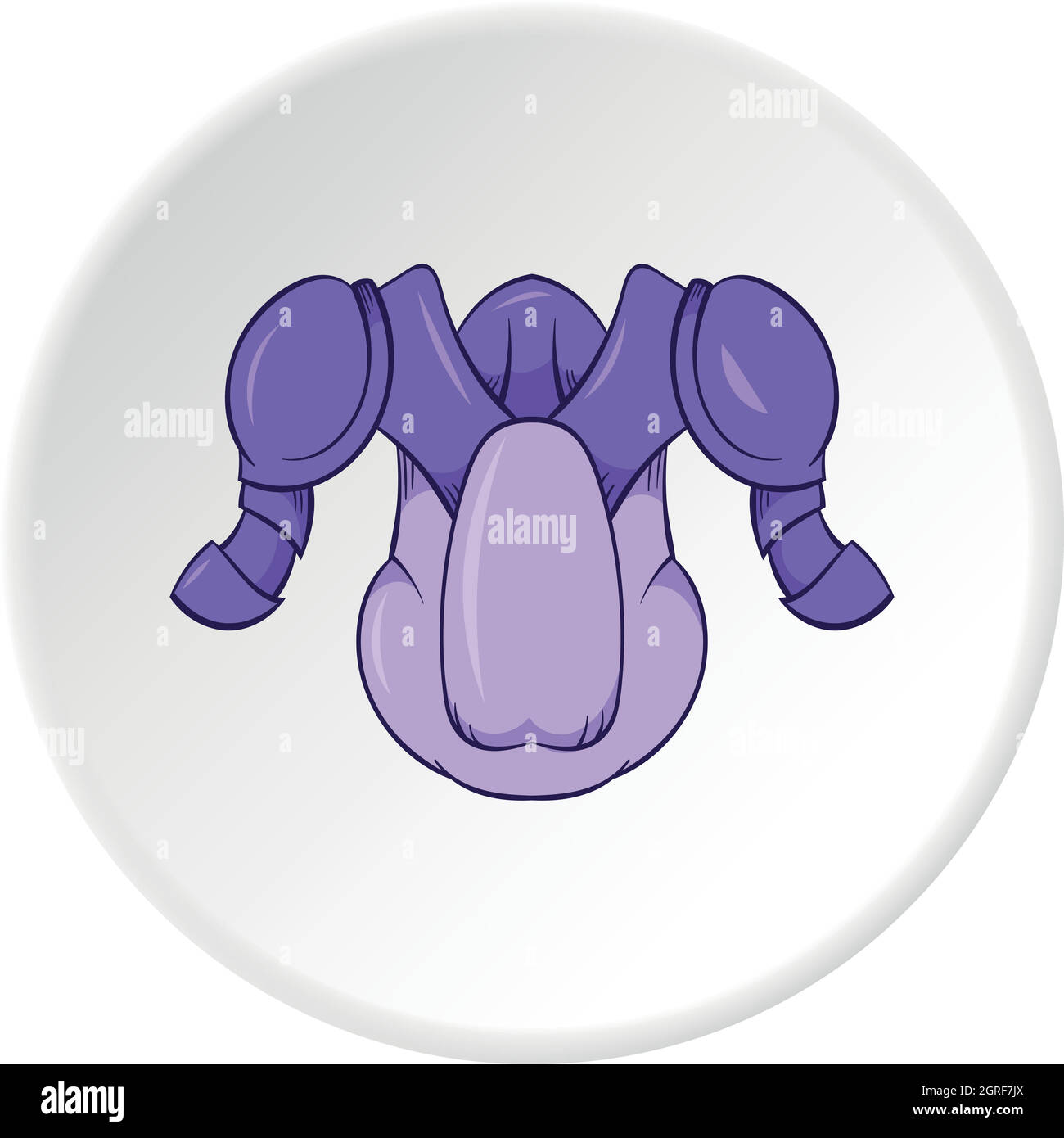 Hockey armor icon, cartoon style Stock Vector Image & Art - Alamy