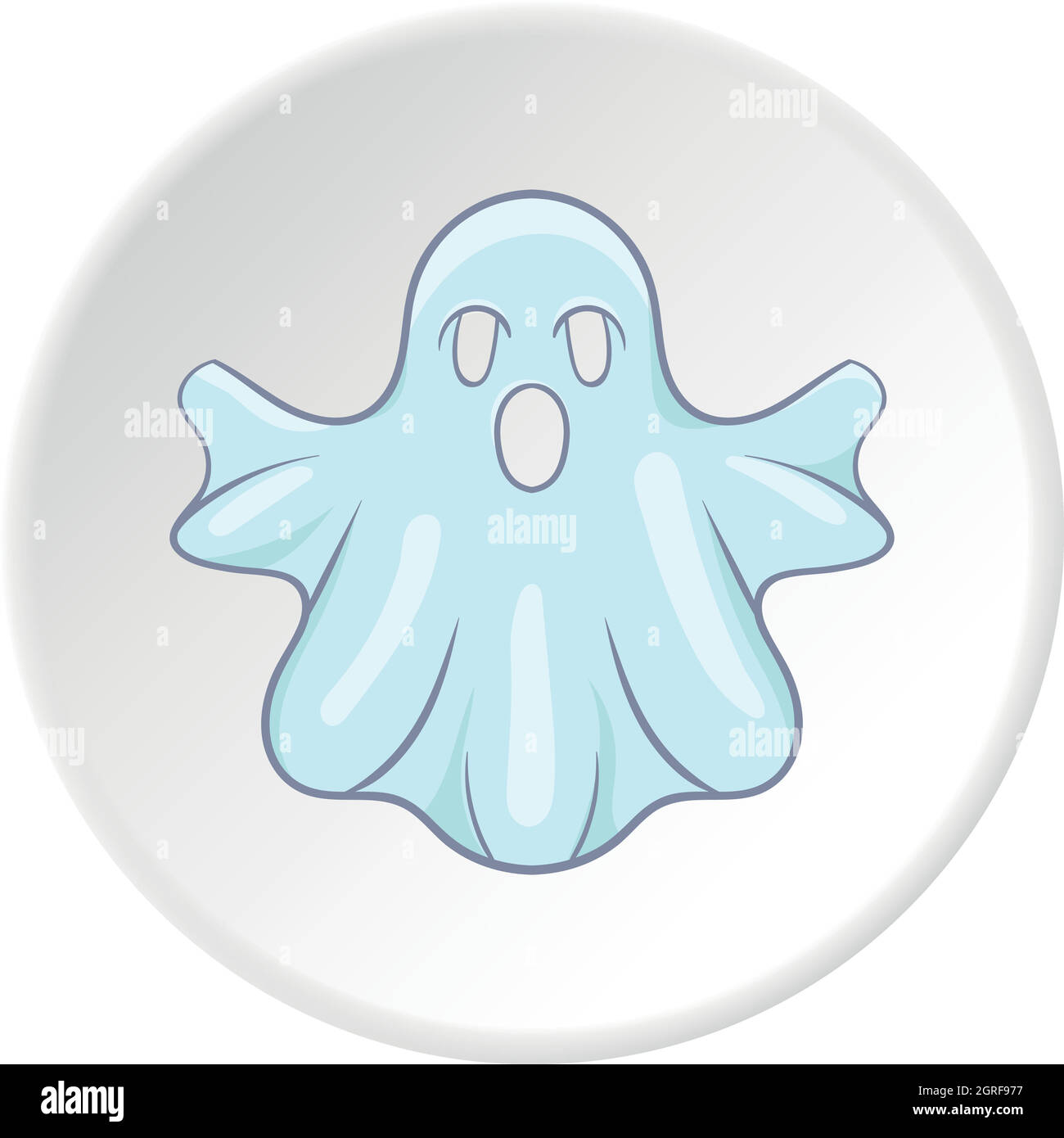 Ghost icon, cartoon style Stock Vector Image & Art - Alamy