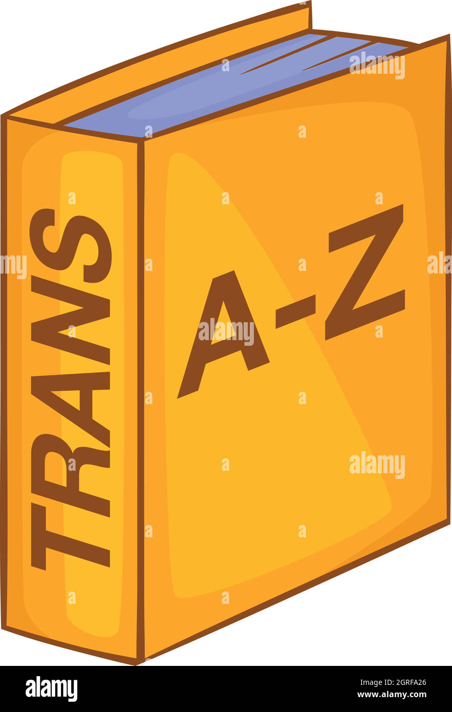 Translation book icon, cartoon style Stock Vector Image & Art - Alamy