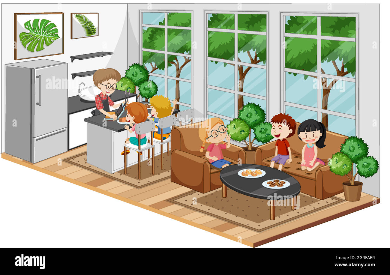 People living space Cut Out Stock Images & Pictures - Alamy