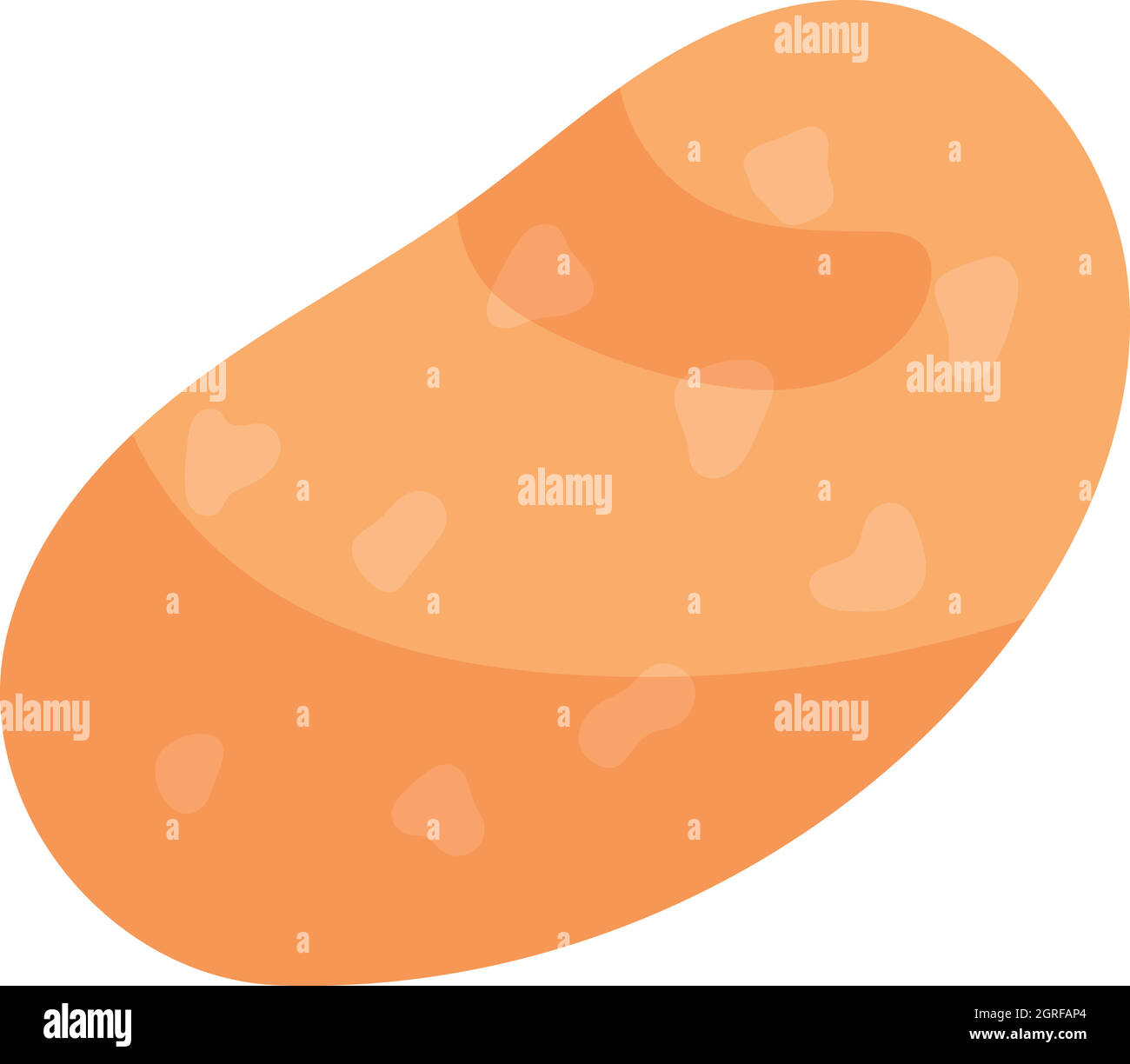 Potato icon, cartoon style Stock Vector Image & Art - Alamy