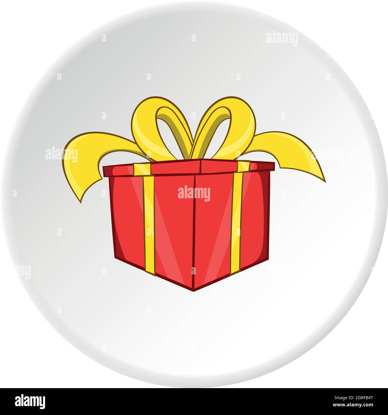 White box icon cartoon Stock Vector Images - Alamy