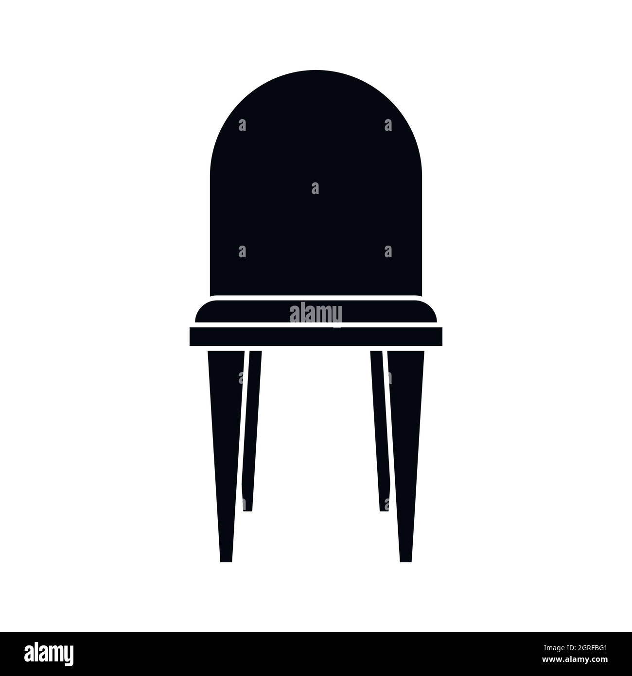 Chair icon, simple style Stock Vector Image & Art - Alamy