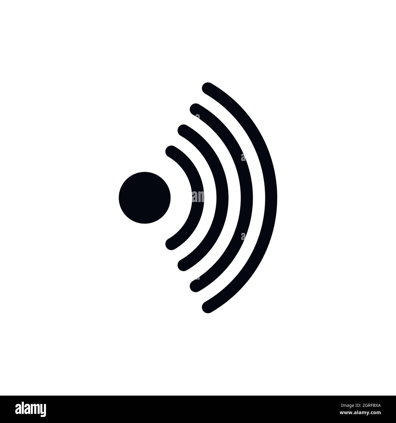 Wireless network symbol icon, simple style Stock Vector Image & Art - Alamy