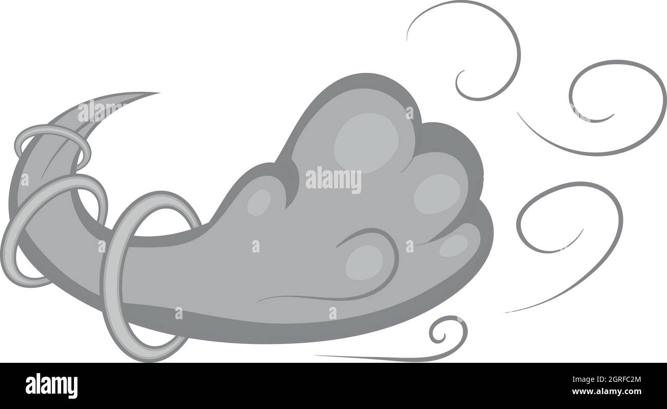 Snow wind snowstorm Cut Out Stock Images & Pictures - Alamy