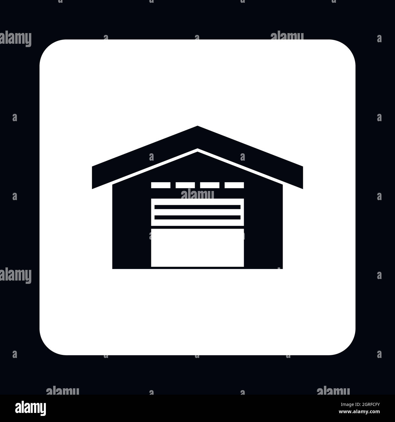 Warehouse icon, simple style Stock Vector Image & Art - Alamy