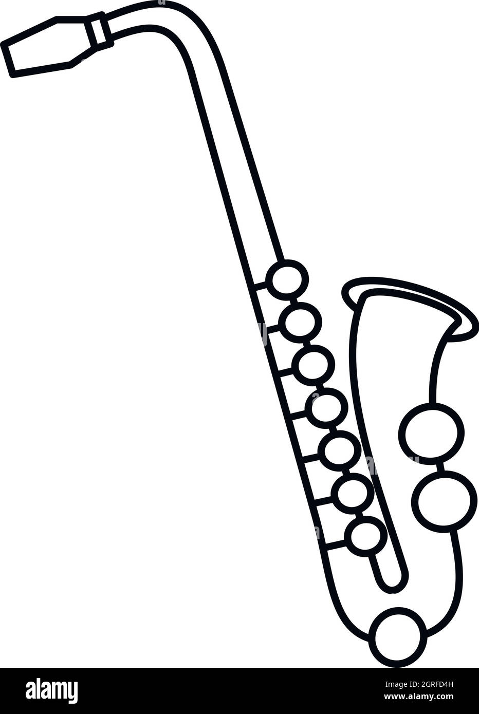 Saxophone bass Cut Out Stock Images & Pictures - Alamy