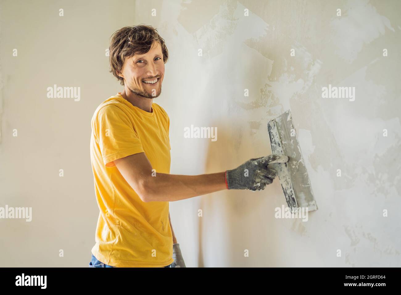 Screed handle hi-res stock photography and images - Alamy