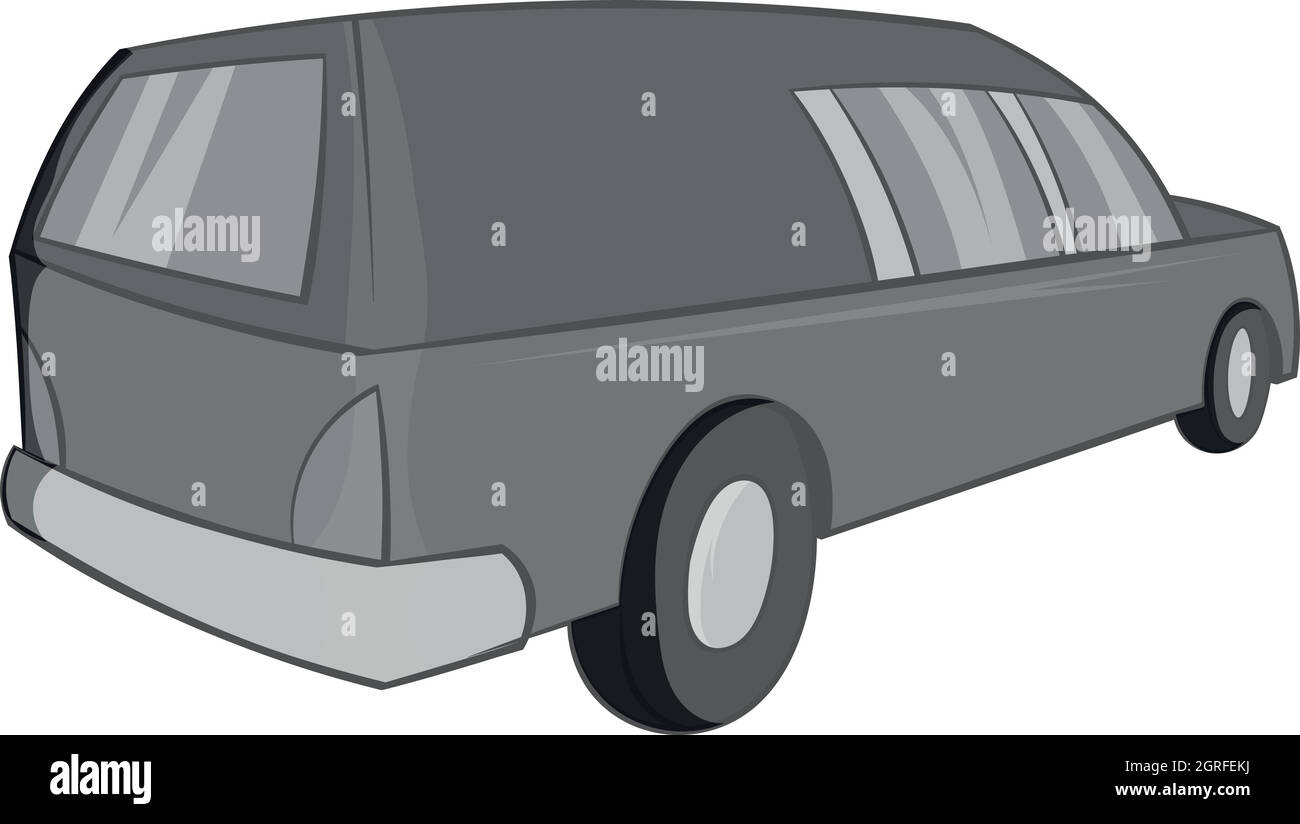 Hearse icon, black monochrome style Stock Vector Image & Art - Alamy