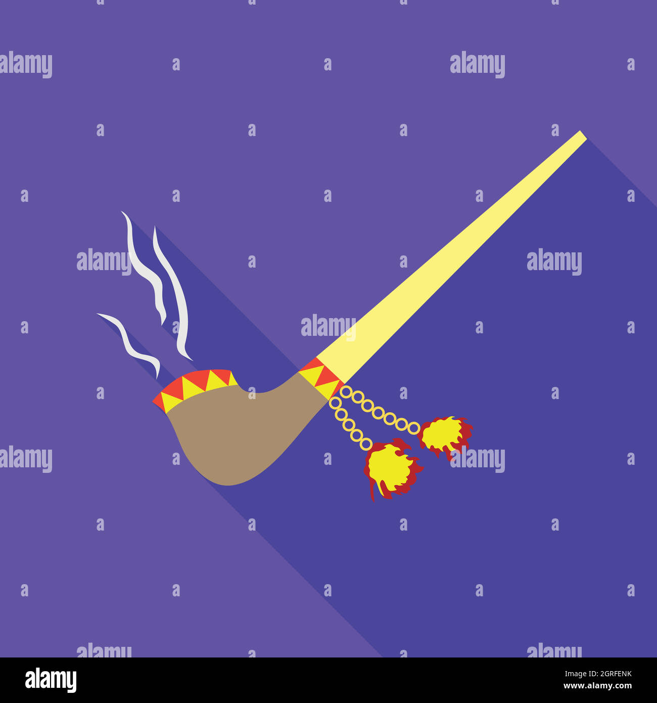 Long smoking pipe hi-res stock photography and images - Alamy