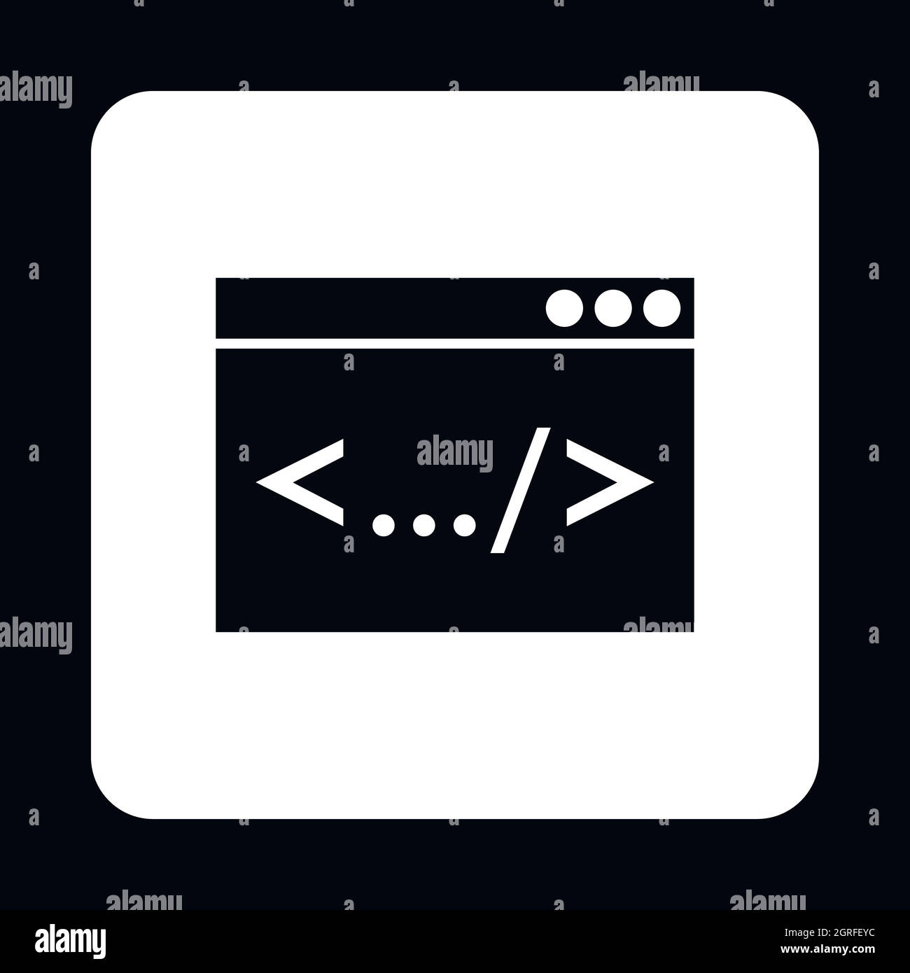 Greater than less than icon, simple style Stock Vector Image & Art - Alamy