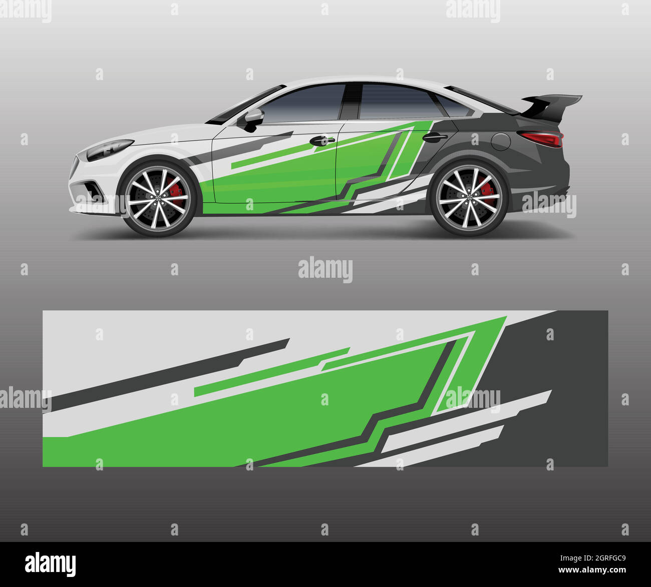 Vehicle custom wrap Stock Vector Images - Alamy