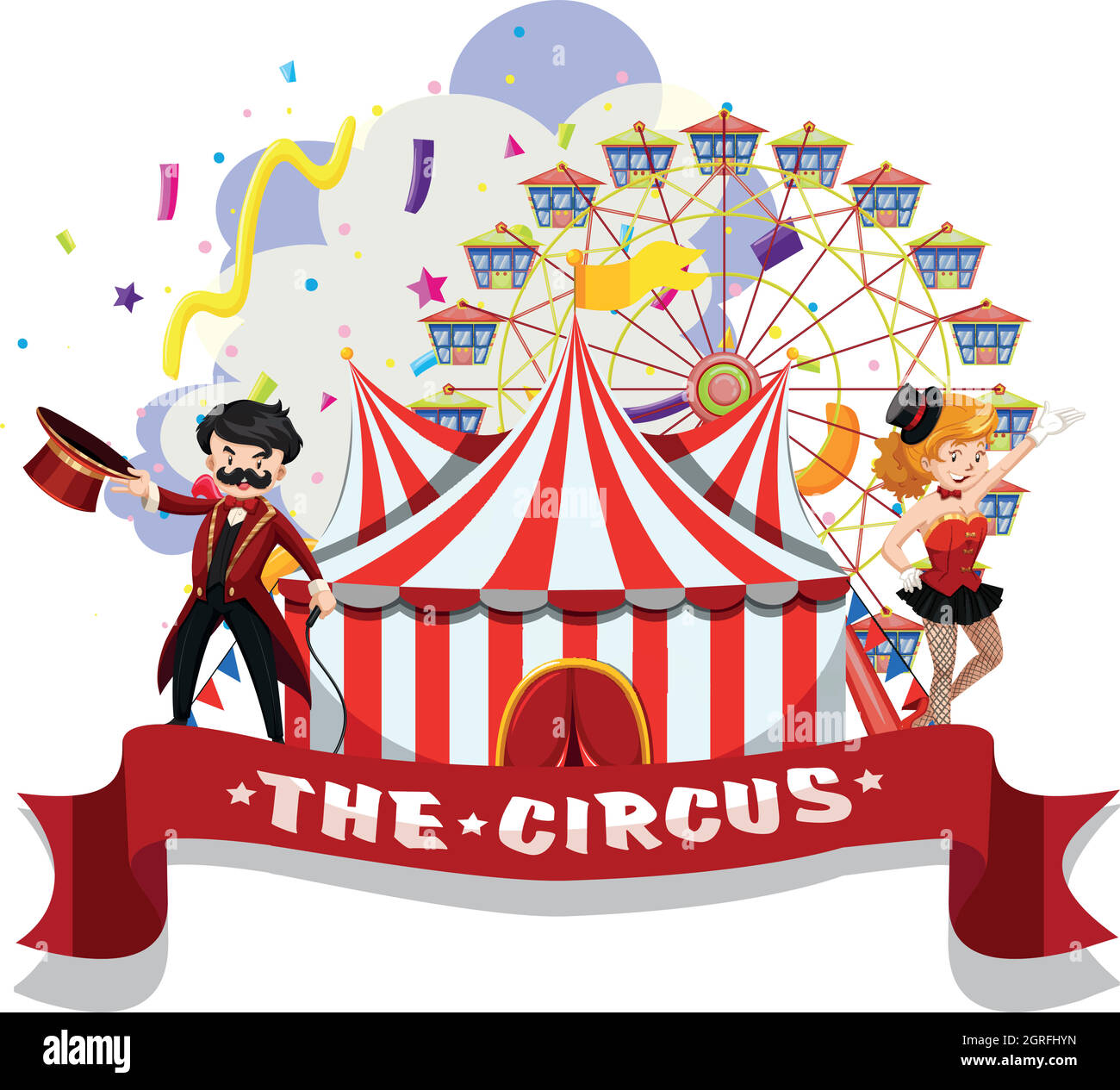 Fun dance scene Stock Vector Images - Alamy