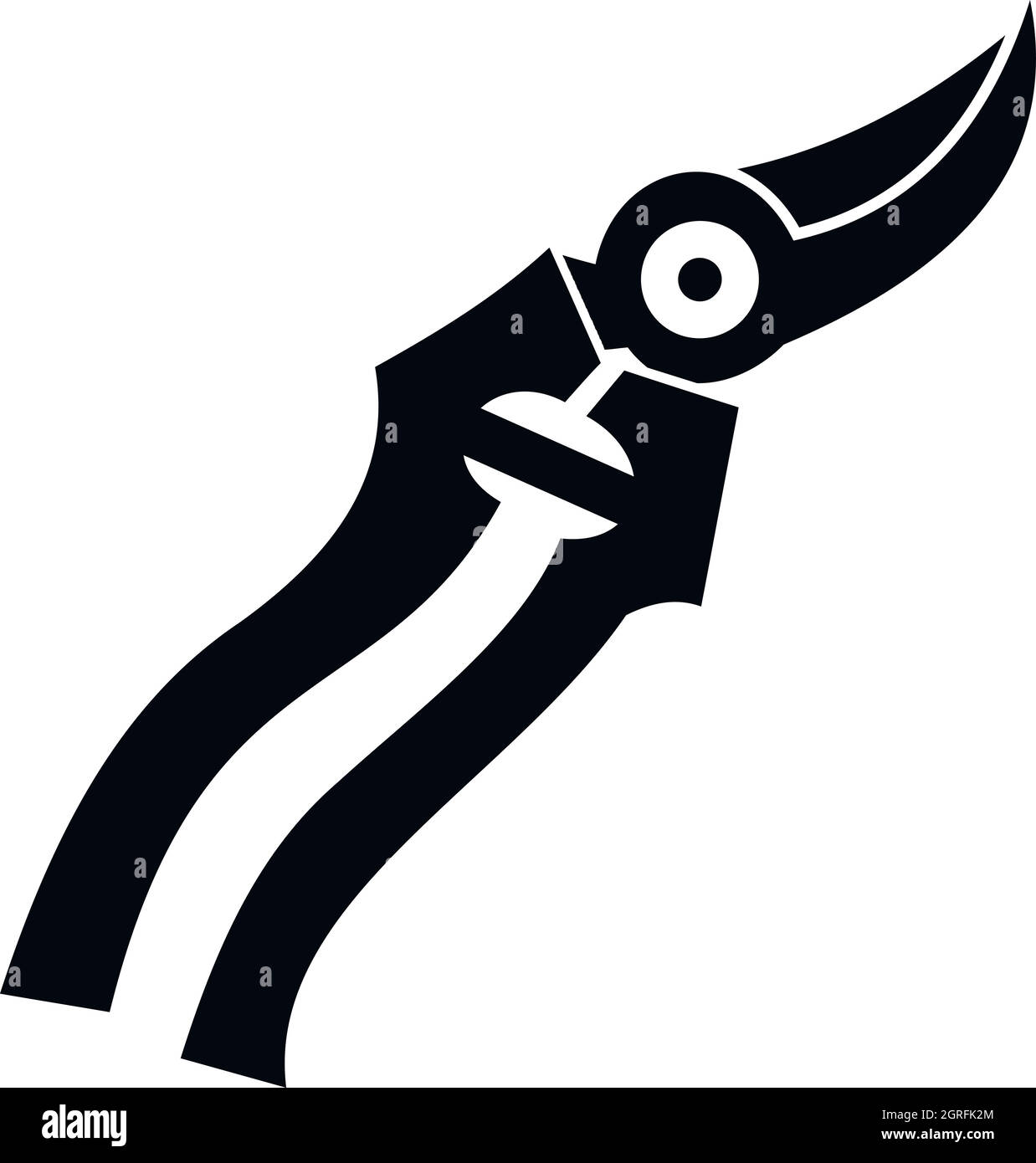Garden shears icon, simple style Stock Vector Image & Art - Alamy