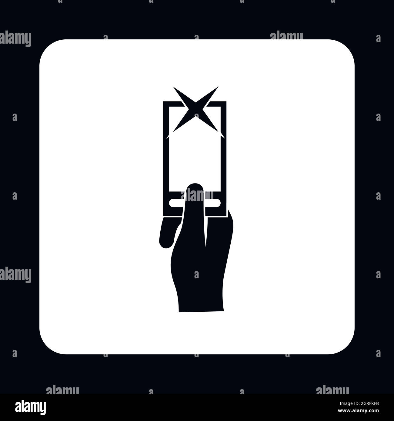 Hand taking picture Stock Vector Images - Alamy