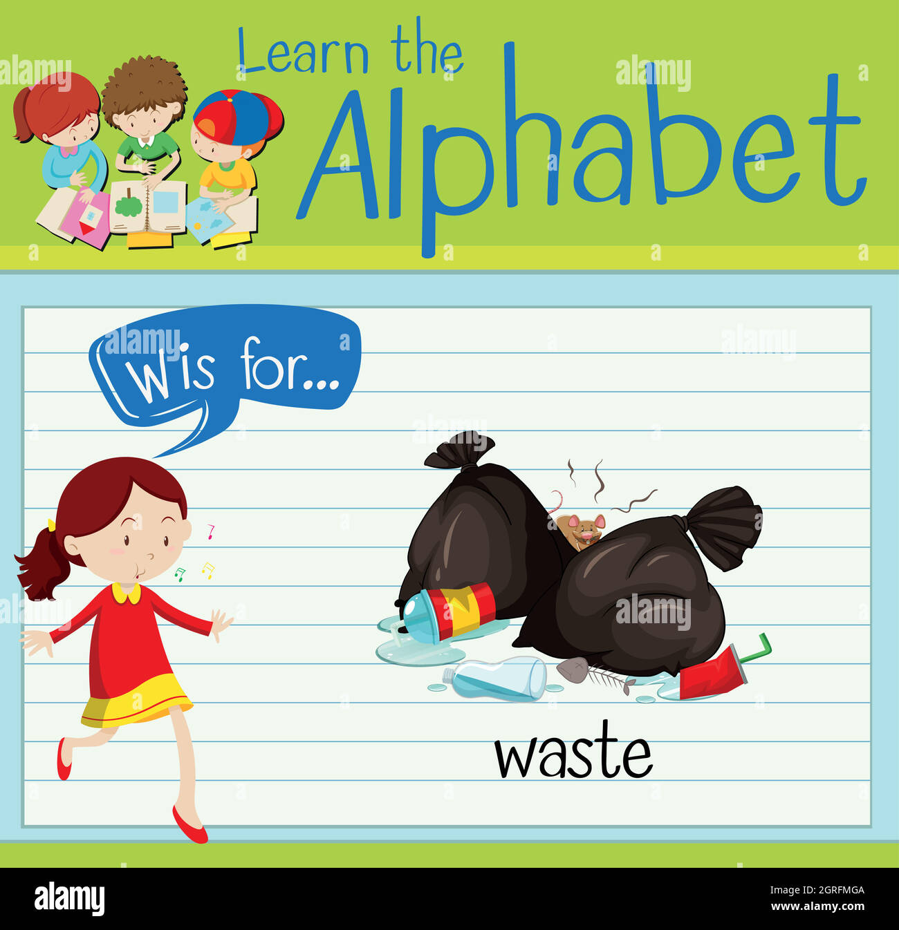 Waste Stock Vector Images - Alamy