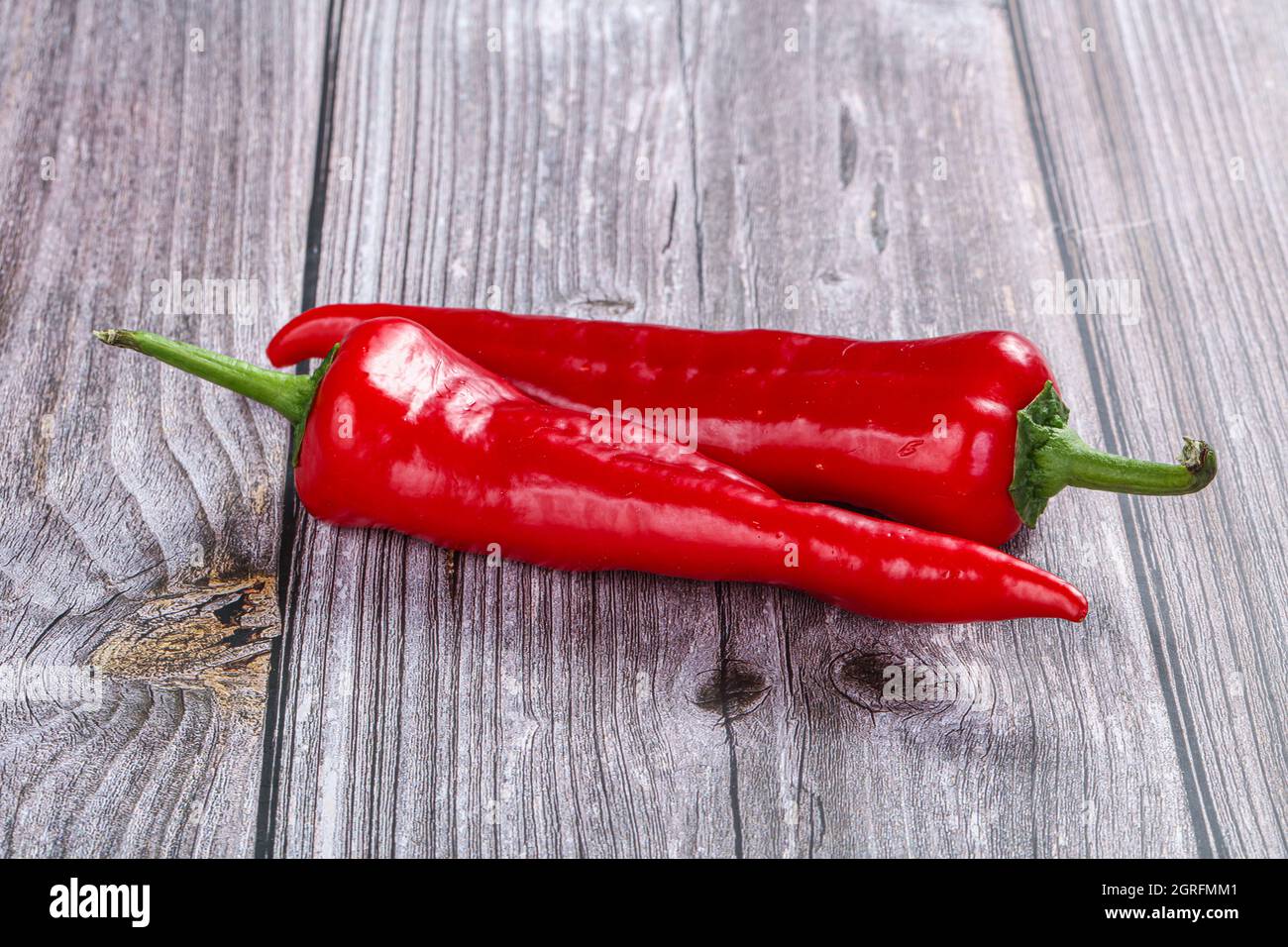 Organic Ramiro red pepper - healthy food Stock Photo - Alamy
