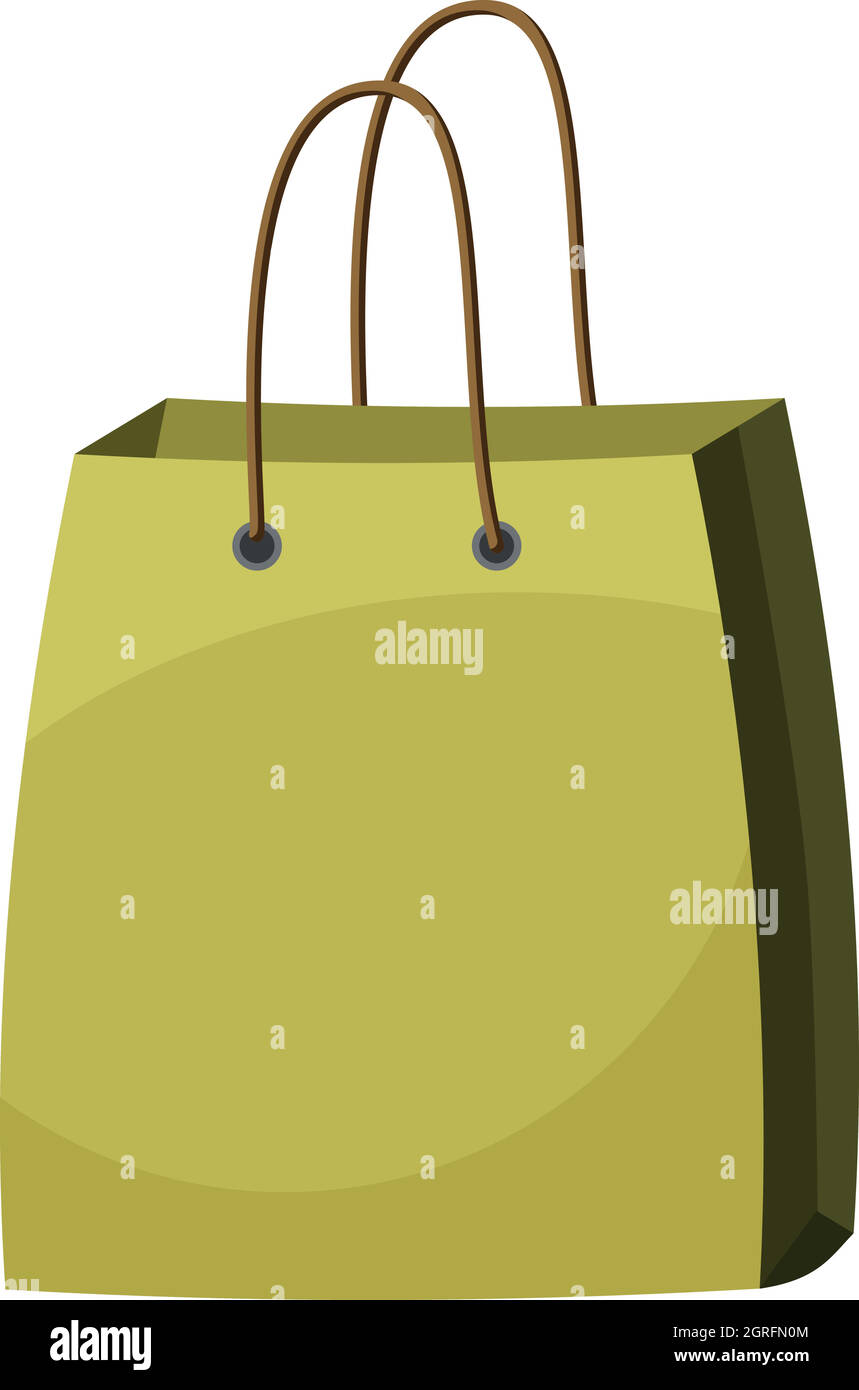 Cartoon bag gift paper shop hi-res stock photography and images - Alamy