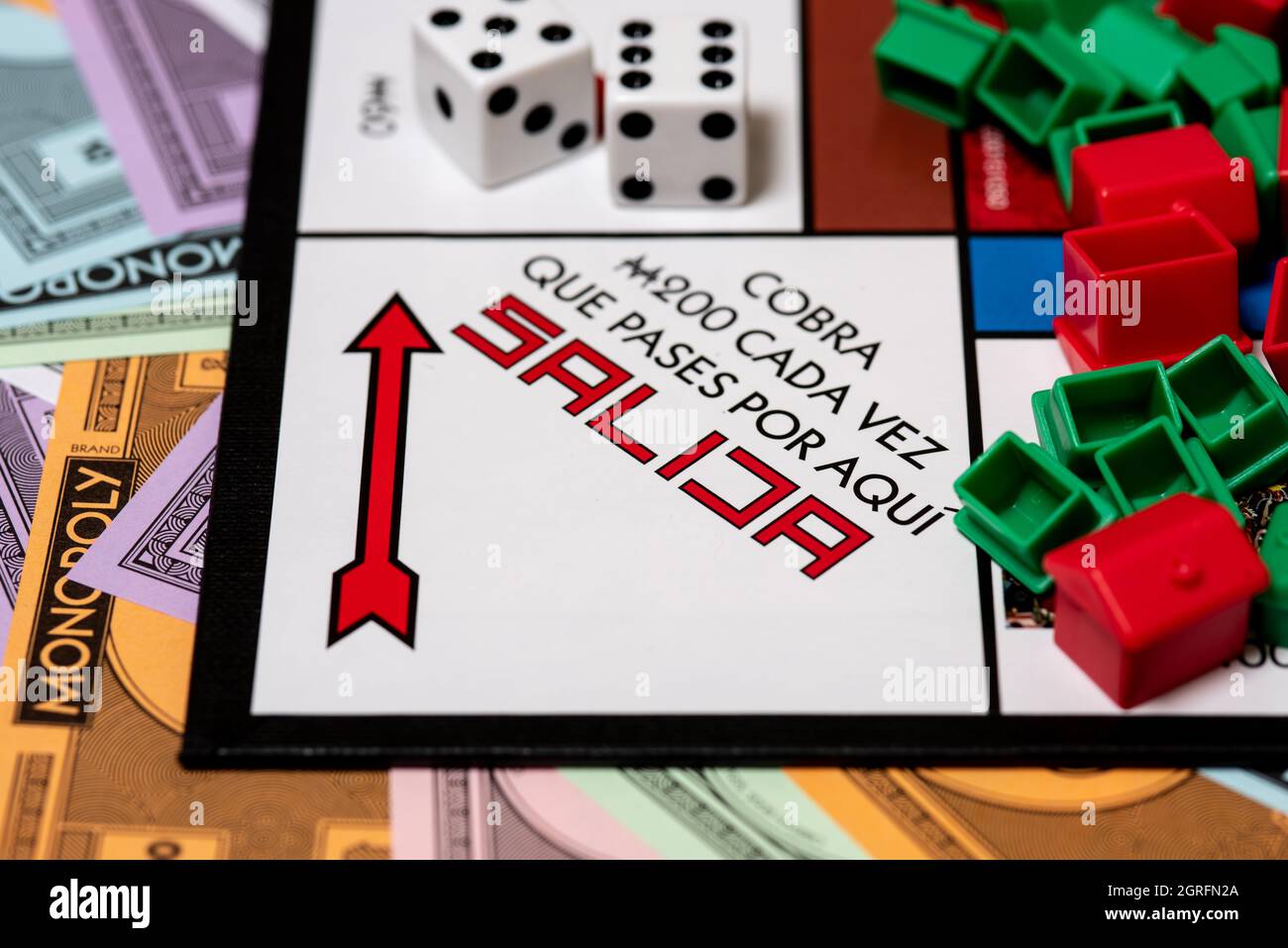 Monopoly game board hi-res stock photography and images - Alamy