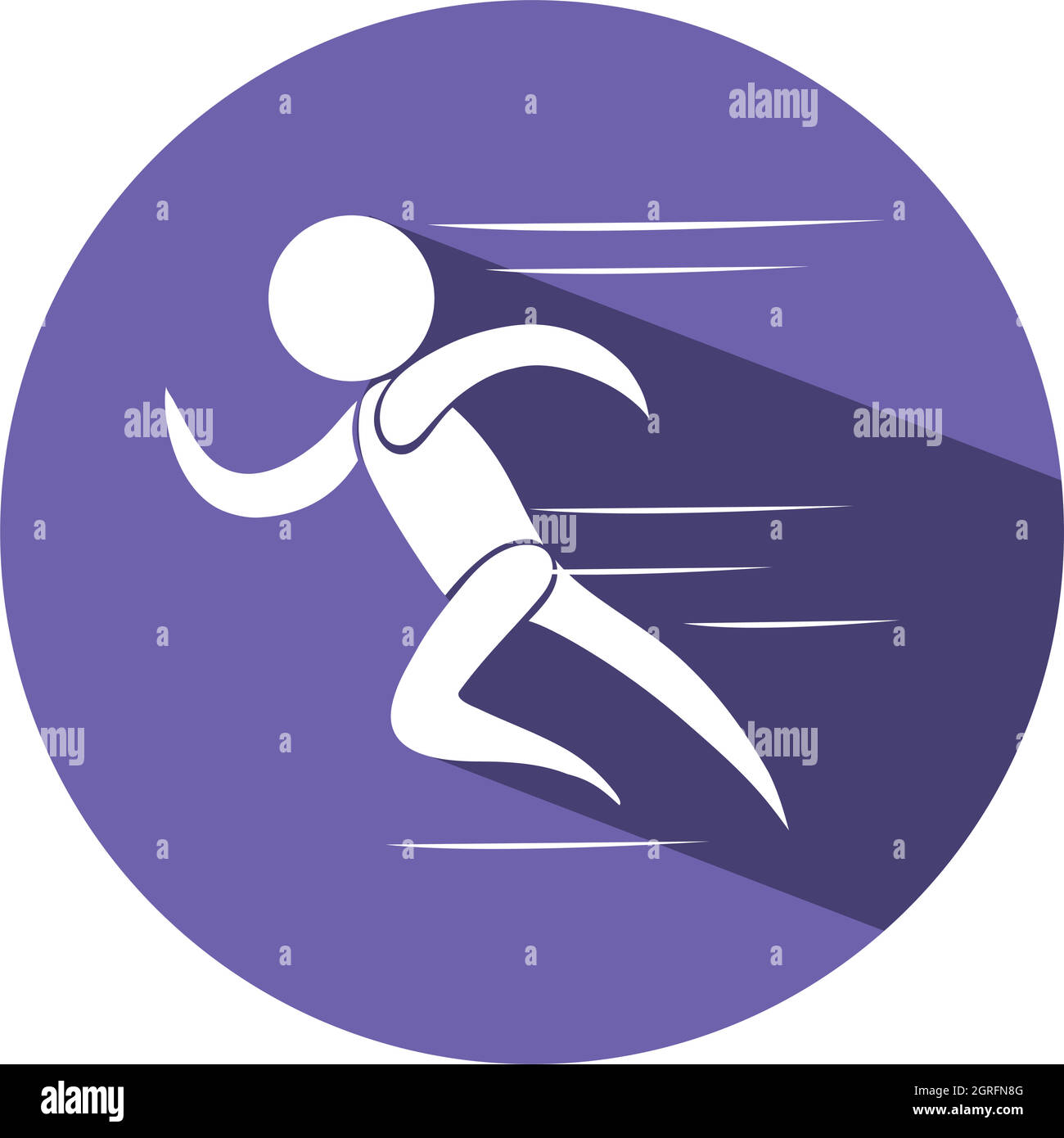 Sport icon for running Stock Vector Image & Art - Alamy