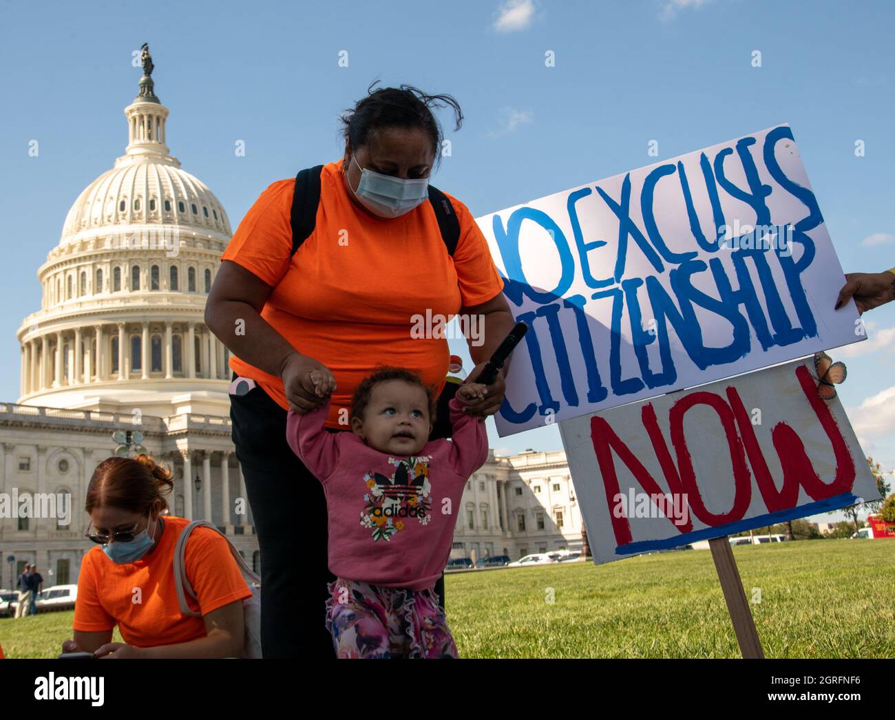 Progressive activists at u s capitol hi-res stock photography and ...