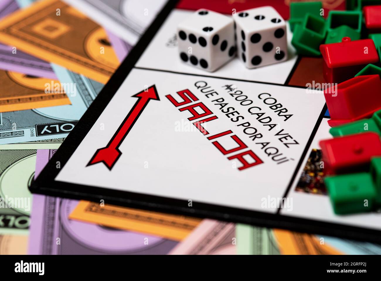 Spanish monopoly board hi-res stock photography and images - Alamy