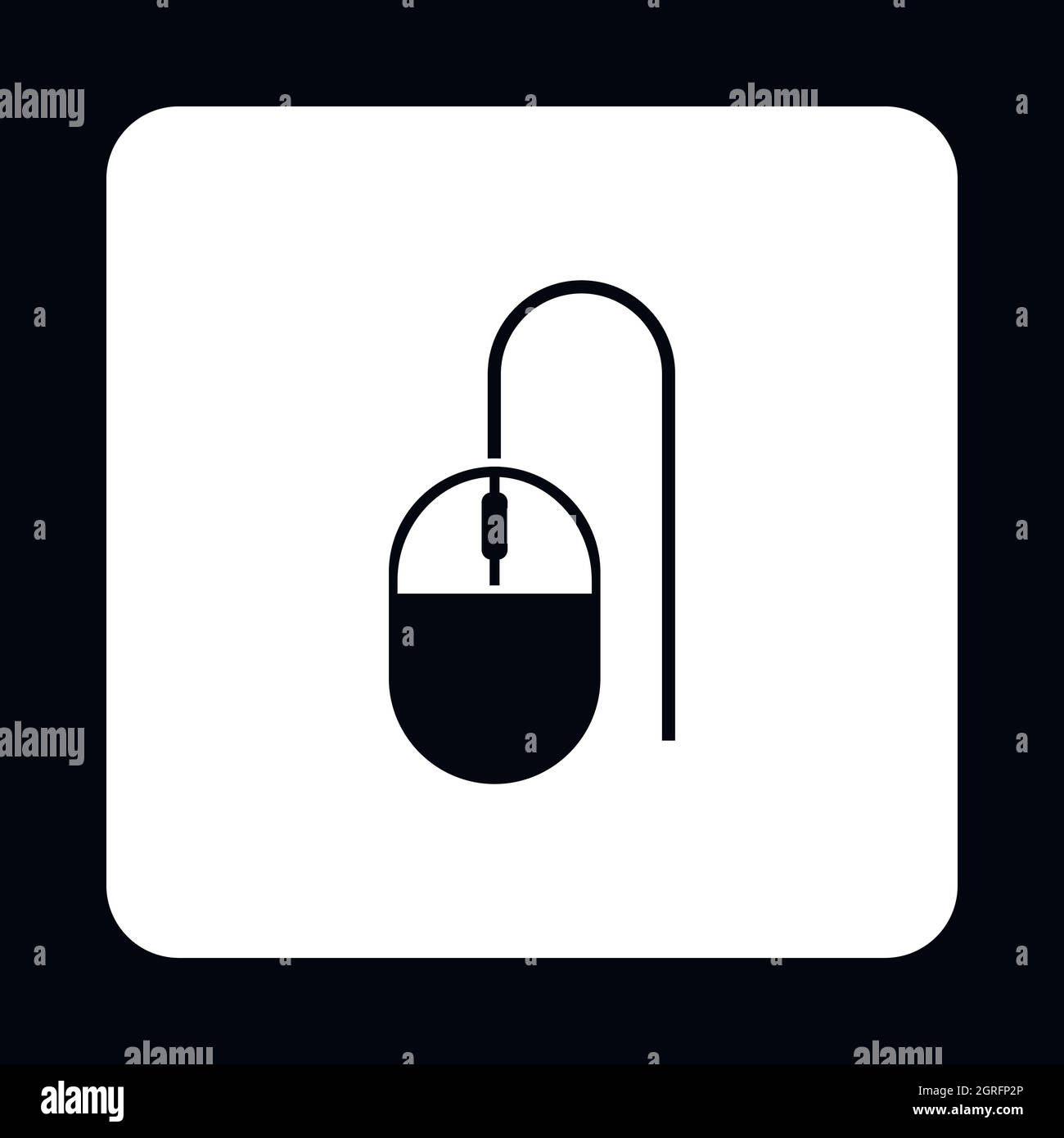 Mouse computer isolated icon Stock Vector Images - Alamy