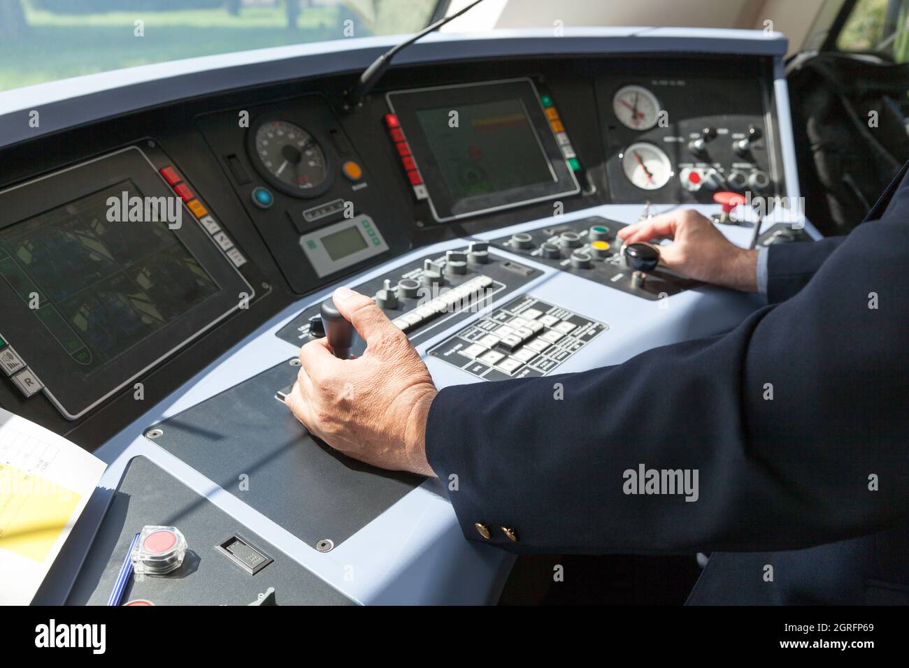 Train control panel hi-res stock photography and images - Alamy