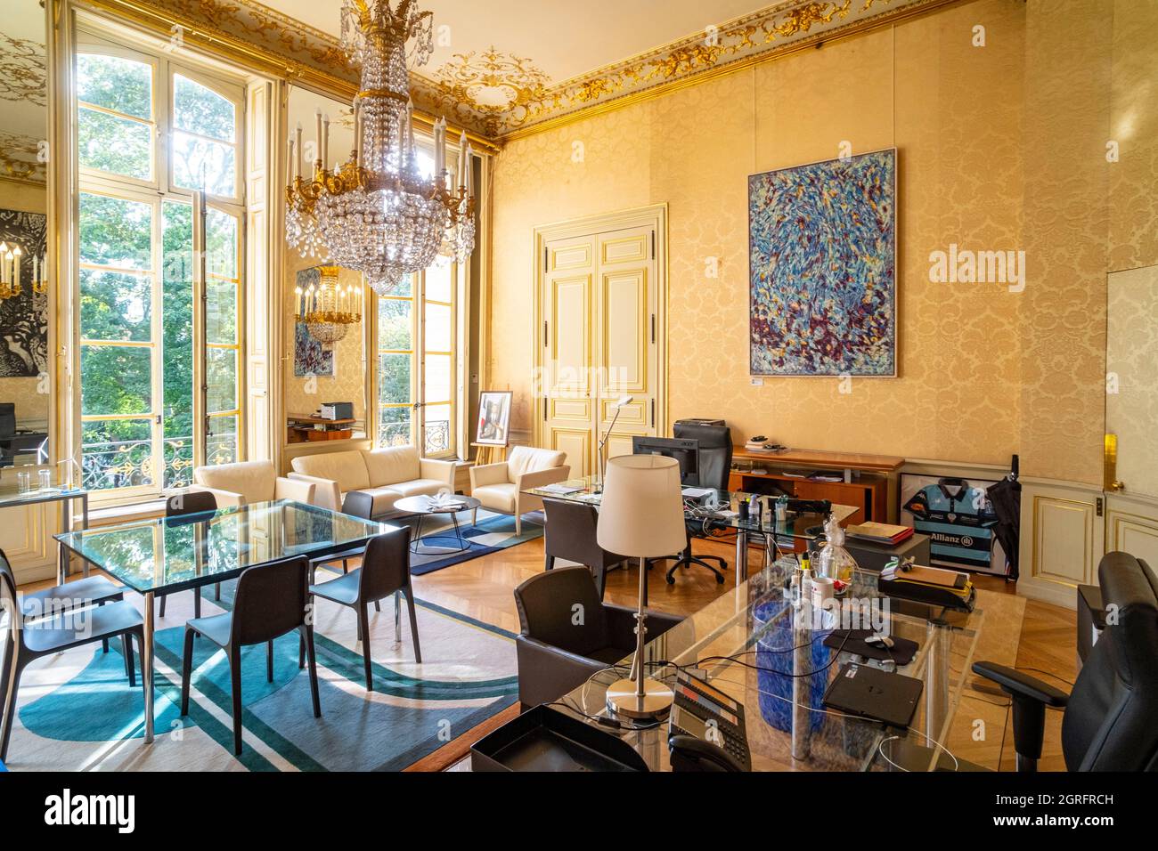 France, Paris, the Hotel de Matignon and the Prime Minister's office ...