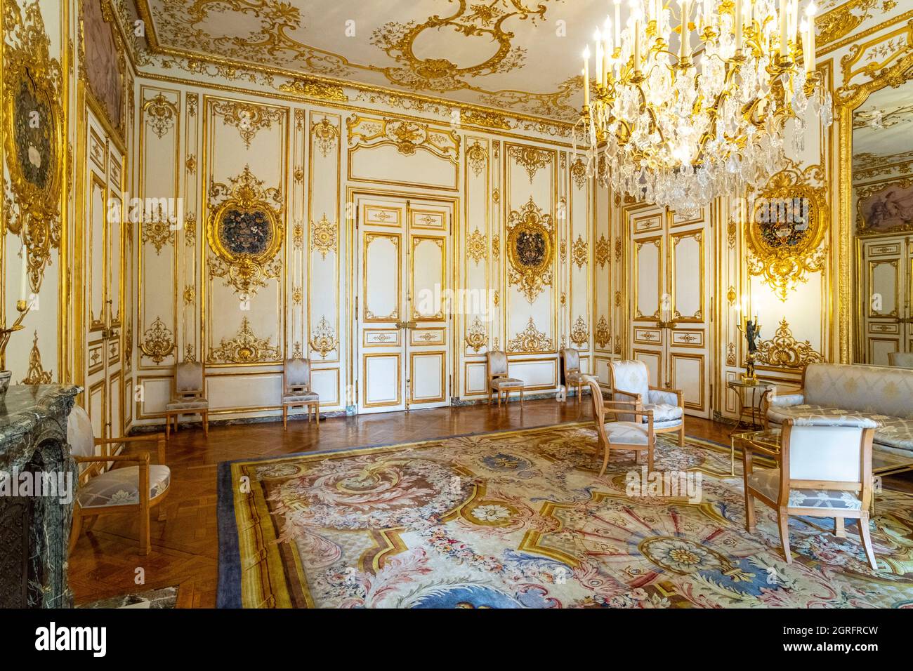 France, Paris, the Hotel de Matignon, office of the Prime Minister, the ...