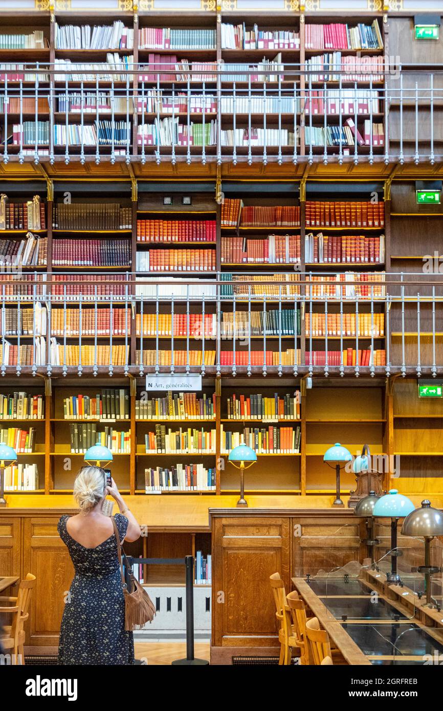 France, Paris, National Institute of Art History (INHA), Richelieu ...