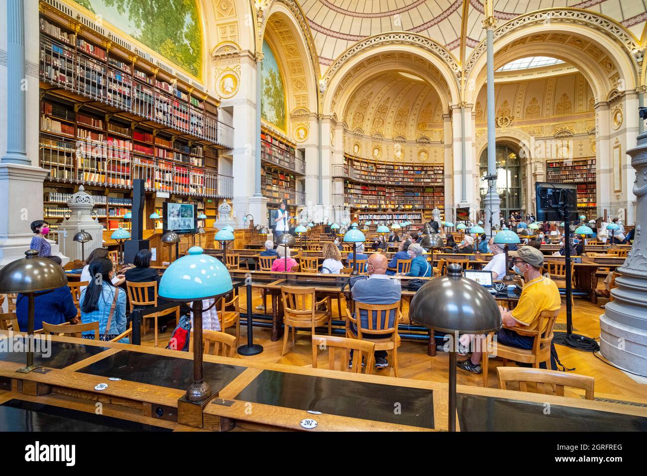 France, Paris, National Institute of Art History (INHA), Richelieu ...