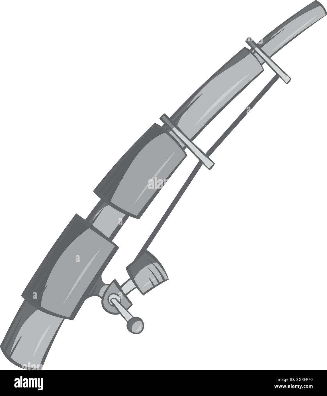 Rod icon, black monochrome style Stock Vector Image & Art - Alamy