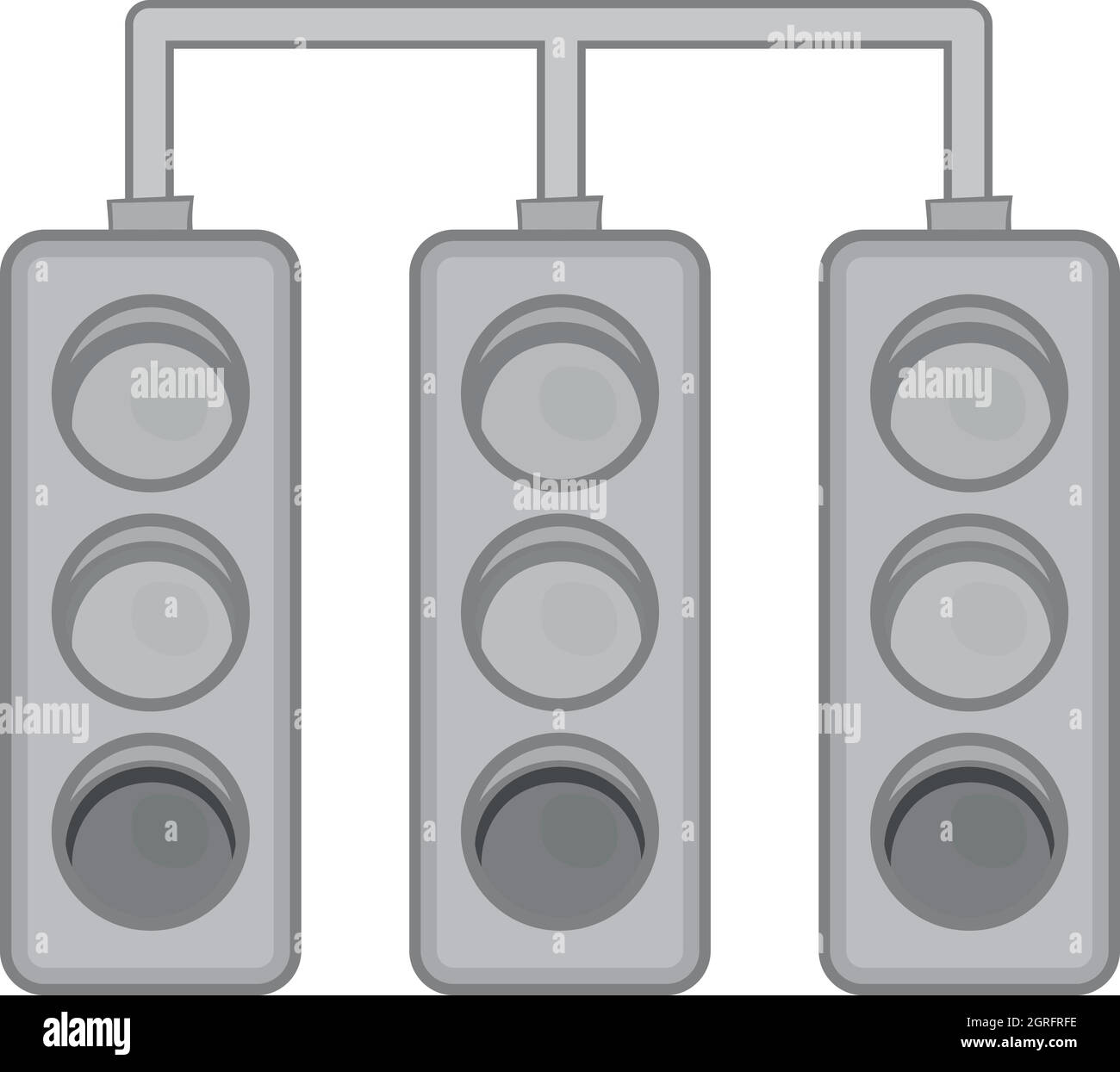 Traffic lights vector hi-res stock photography and images - Alamy
