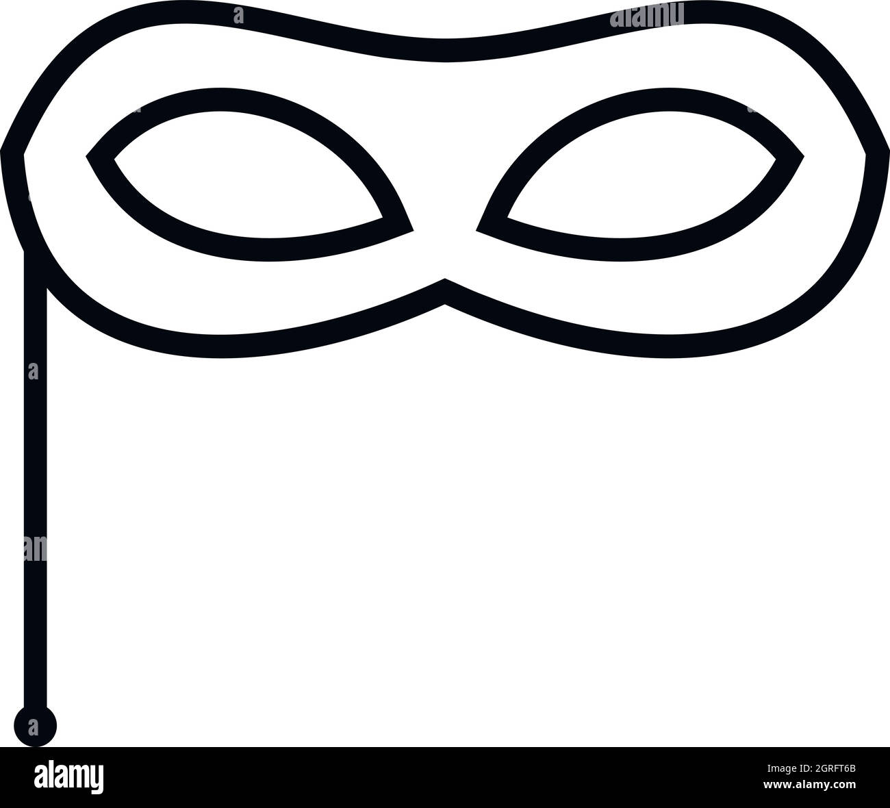 Carnival mask icon, simple style Stock Vector Image & Art - Alamy