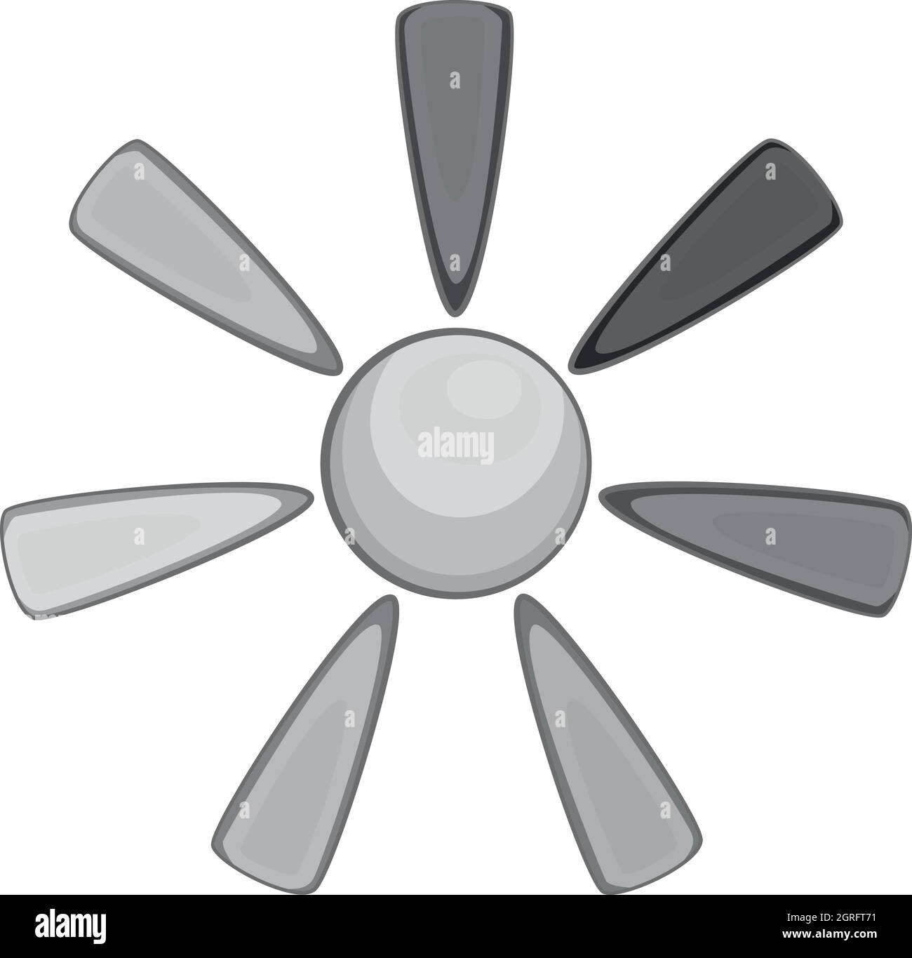 Beam icon in circle hi-res stock photography and images - Alamy