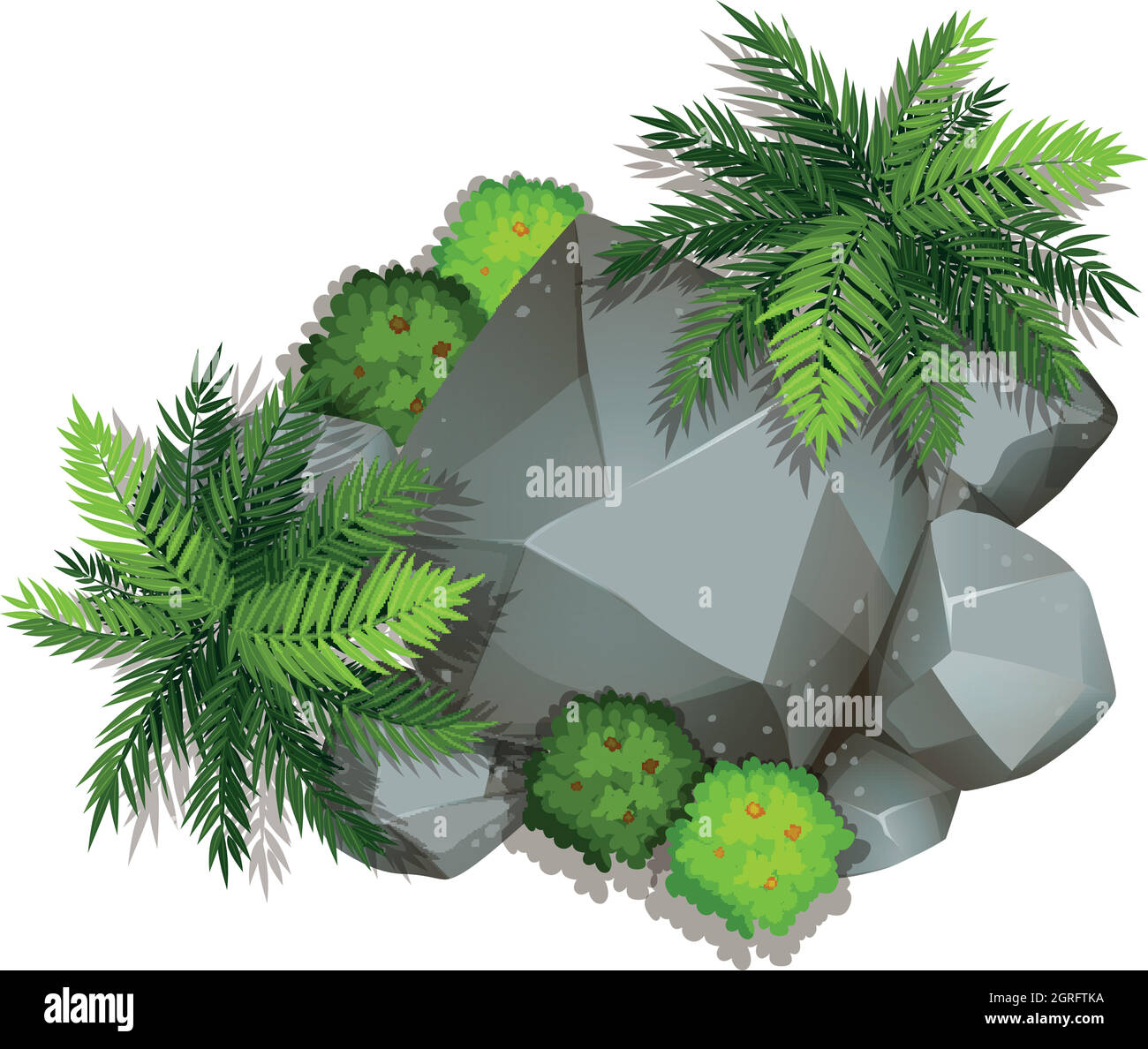 Above rock Stock Vector Images - Alamy