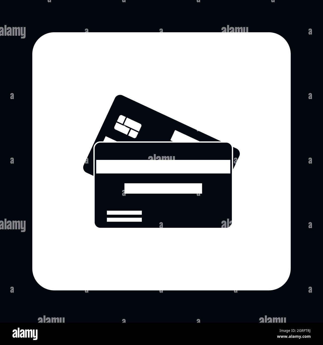 Credit card business icon Stock Vector Images - Alamy