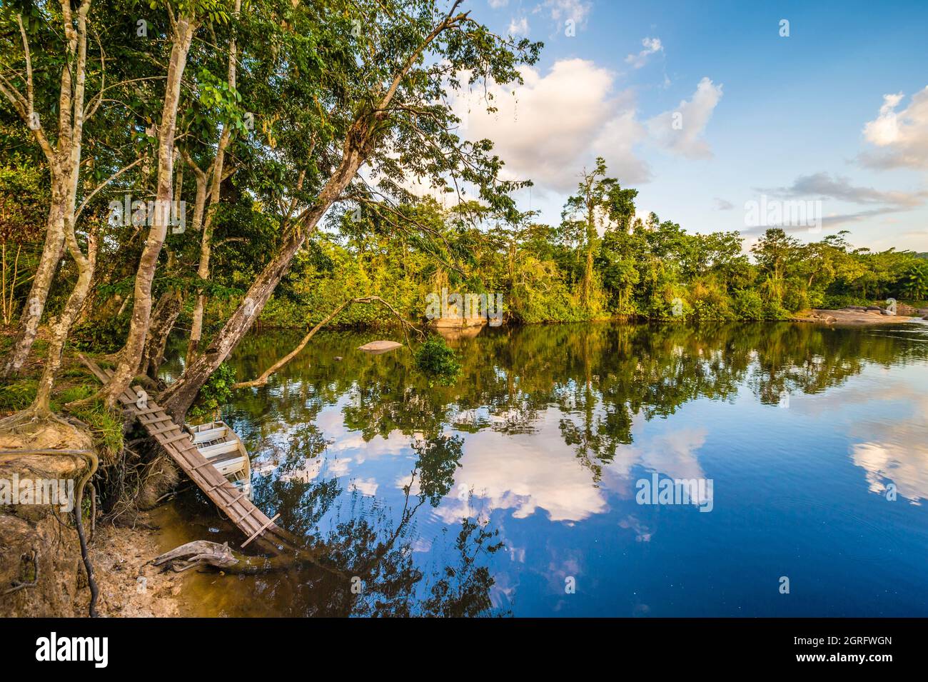 Brazil guyana border hi-res stock photography and images - Alamy