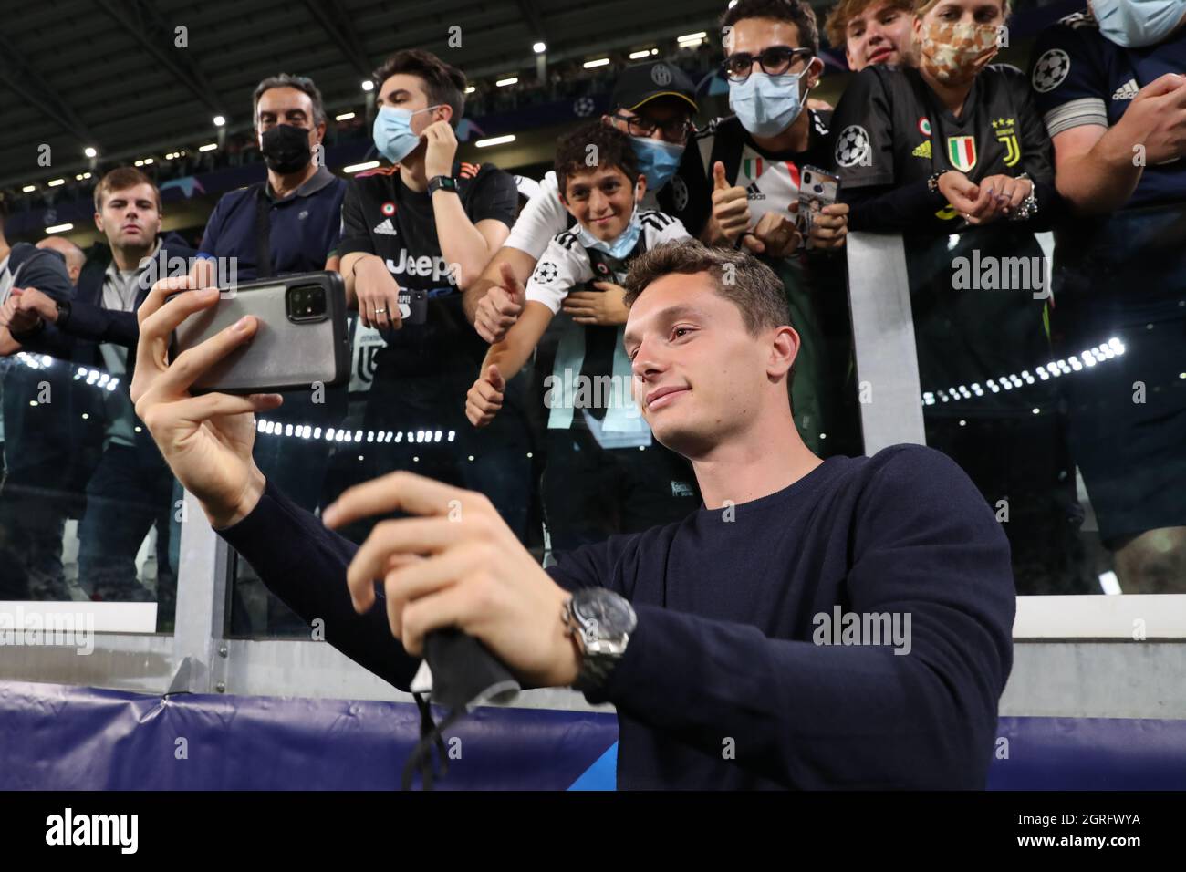 Turin, Italy. 29th Sep, 2021. Filippo Tortu Italian Sprinter and ...