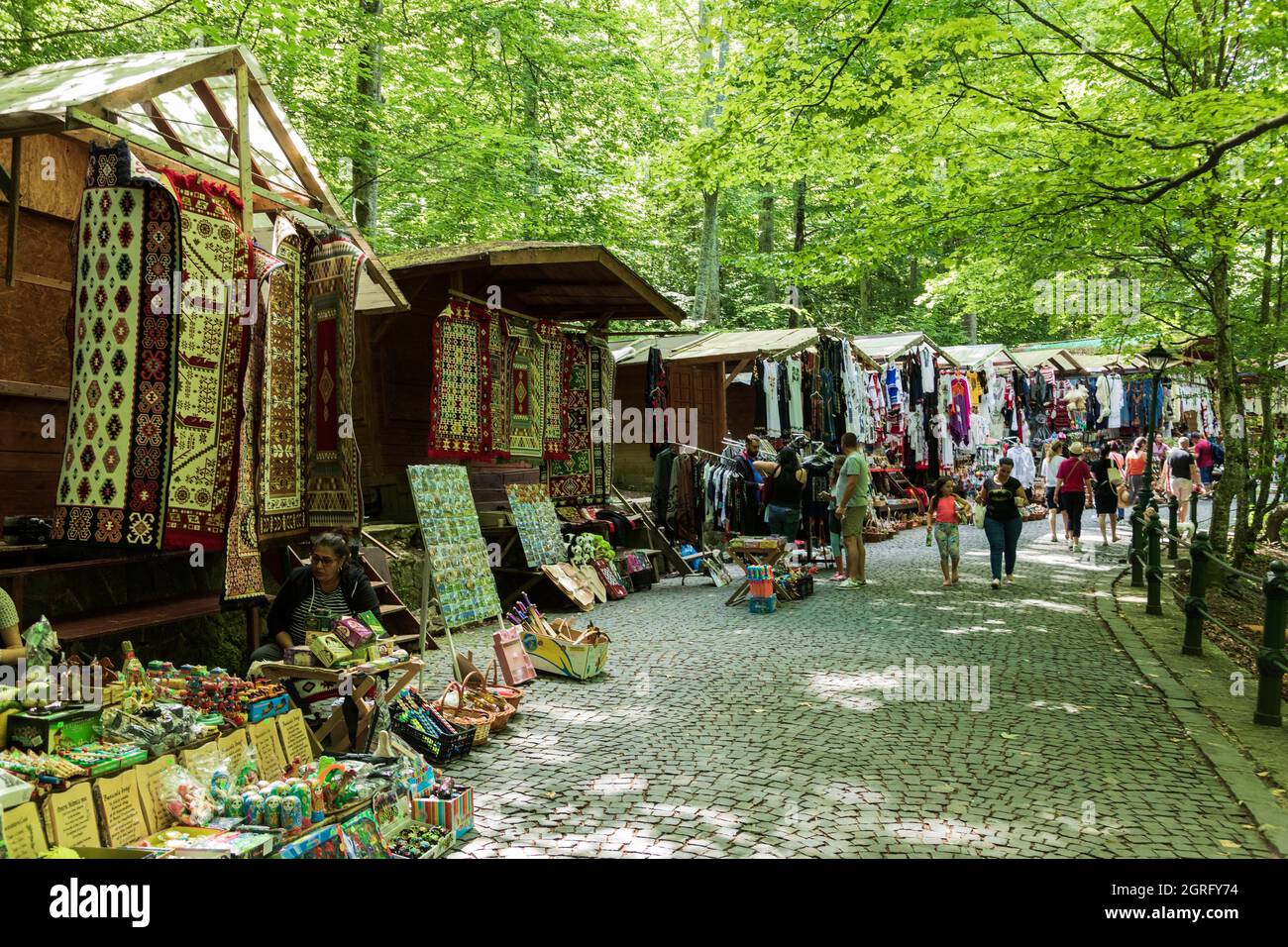 Romania, Transylvania, Busteni, mount Bucegi, natural park, the sphinx ...