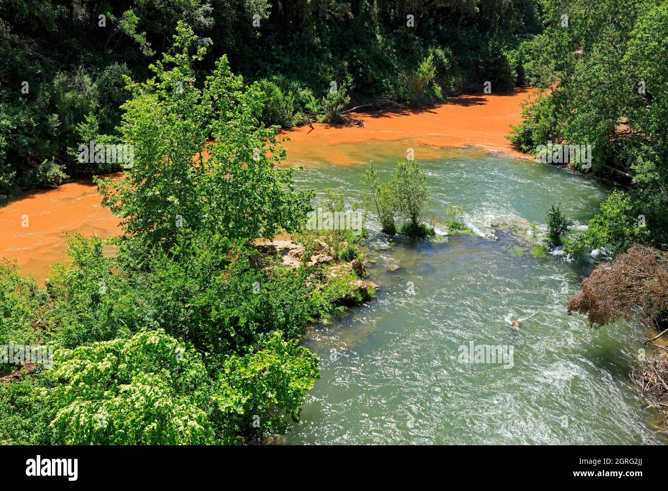 France, Var, Dracenie, Les Arcs sur Argens, the L'Argens river, the ...