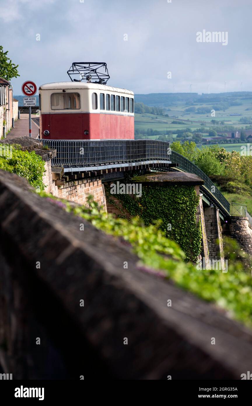 France, Haute Marne, Langres, old train racks Stock Photo - Alamy